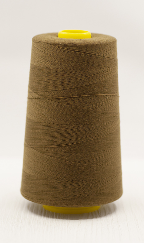 n120-B-gold - 5000 yards cones, polyester thread, boxes of 10 cones per ...