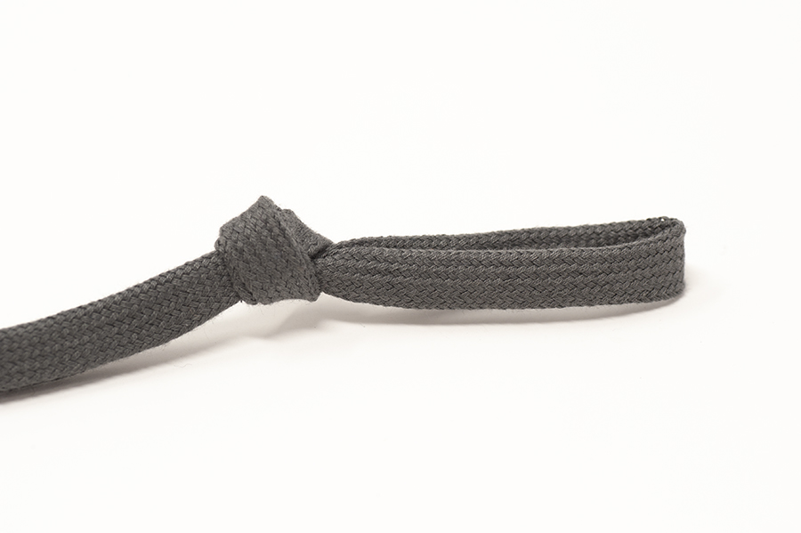 dcs8-dark grey, 8mm flat, tubular drawstring tape, 100% cotton-dark ...