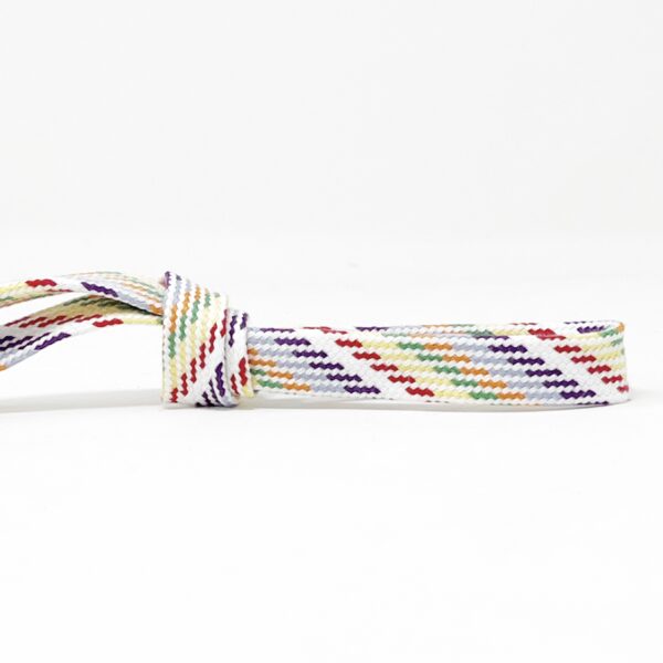 dcs14-light rainbow - 14mm flat, tubular drawstring tape, 100% cotton ...