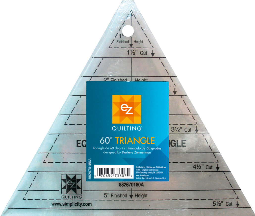 882670180A - EZ Quilting - 60 DEGREE TRIANGLE - Dookkii.com